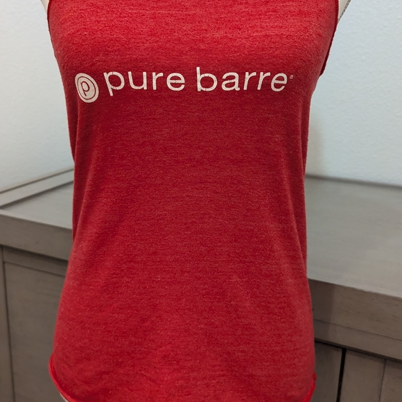 Pure Barre | Tops | 358 Pure Barre Red Tank Top | Poshmark
